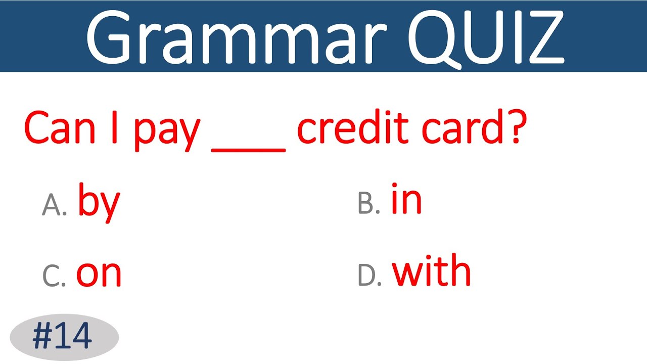 Grammar Quiz: 40 Questions Level Test- Beginner | Basic English ...