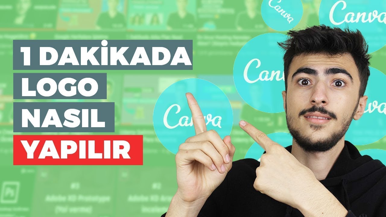 1 Dakikada Logo Nasıl Yapılır ? | Kolay Logo Yapımı - YouTube