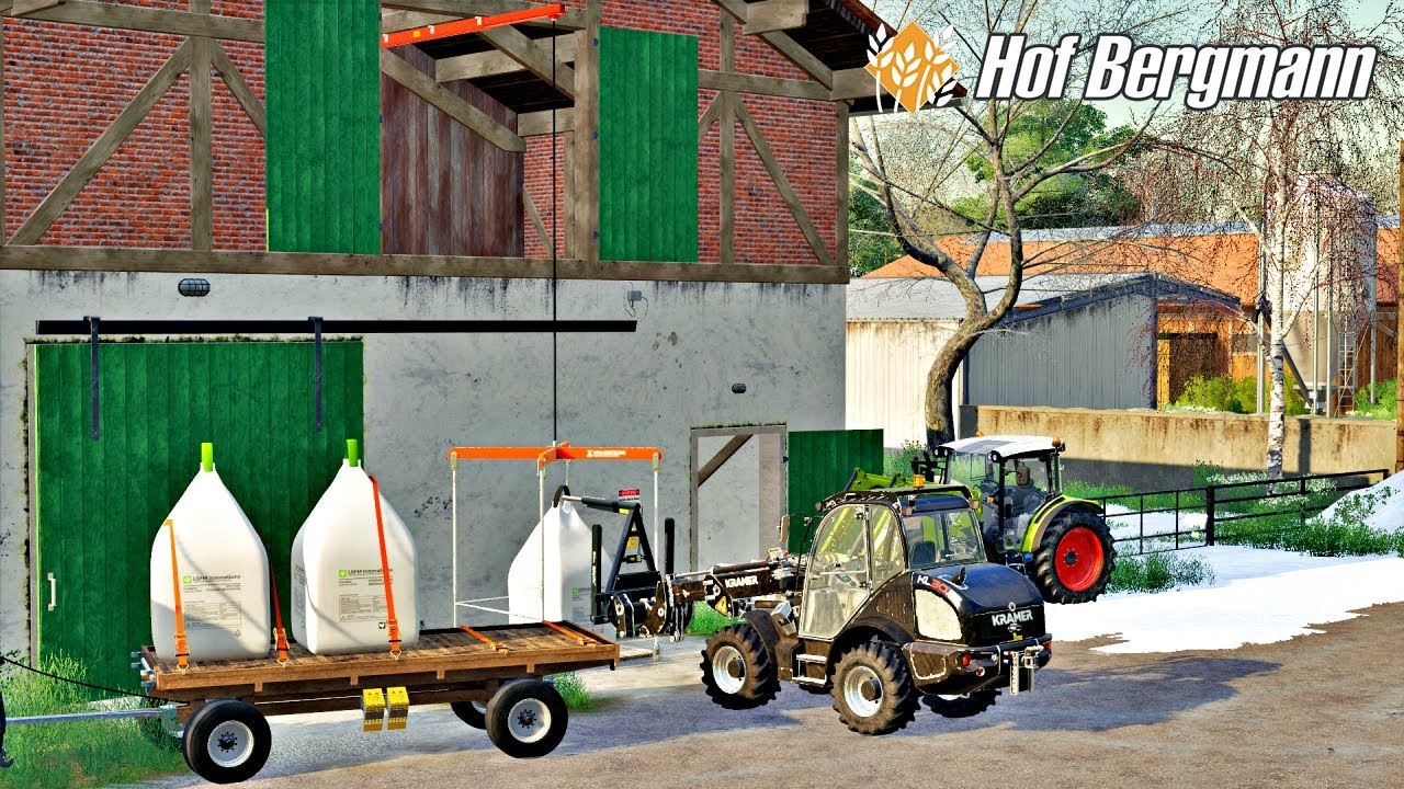 Najlepszy magazyn w farmingu. - Hof Bergmann ☆ Farming Simulator19 ...