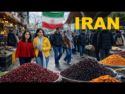 IRAN: No War Will Kill Her Beauty! Safe & Calm… Real Tehran Walking Tour 🇮🇷