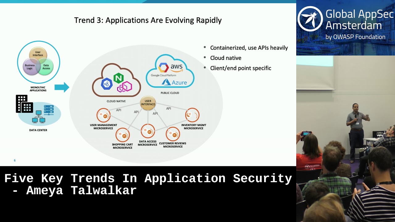 Five Key Trends In Application Security - Ameya Talwalkar - YouTube
