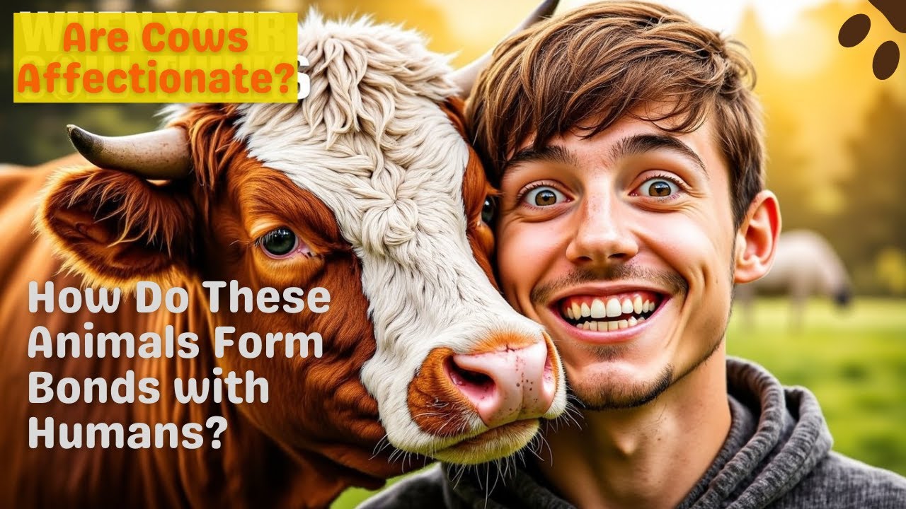 Are Cows Affectionate How These Animals Form Bonds with Humans - YouTube
