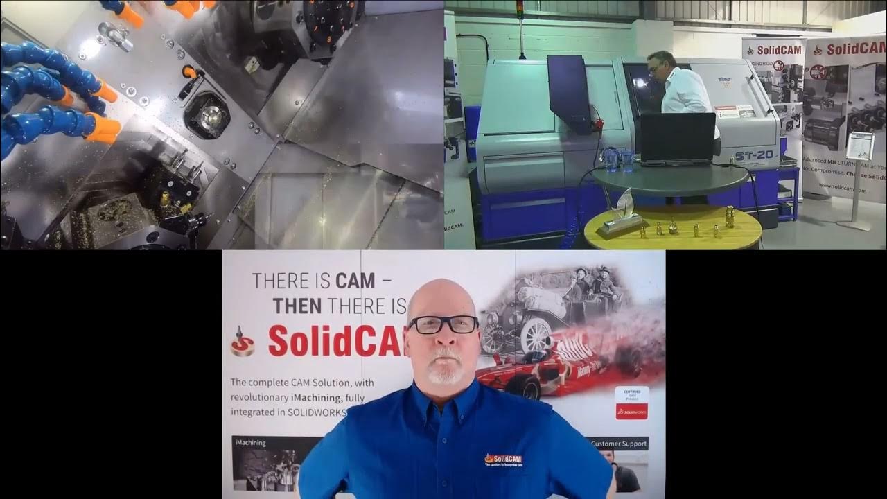 SolidCAM Programming Swiss Type and Multi Tasking Machines for Maximum ...