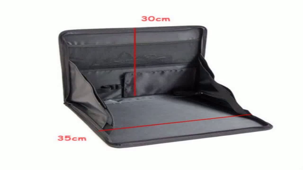 Car Auto Laptop Holder Bag Mount Back Seat Table Food Desk Organizer ...