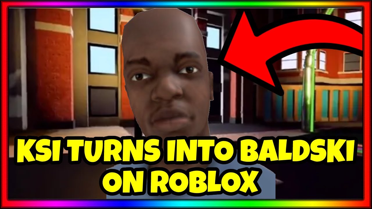 KSI TURNS INTO BALDSKI ON ROBLOX - YouTube
