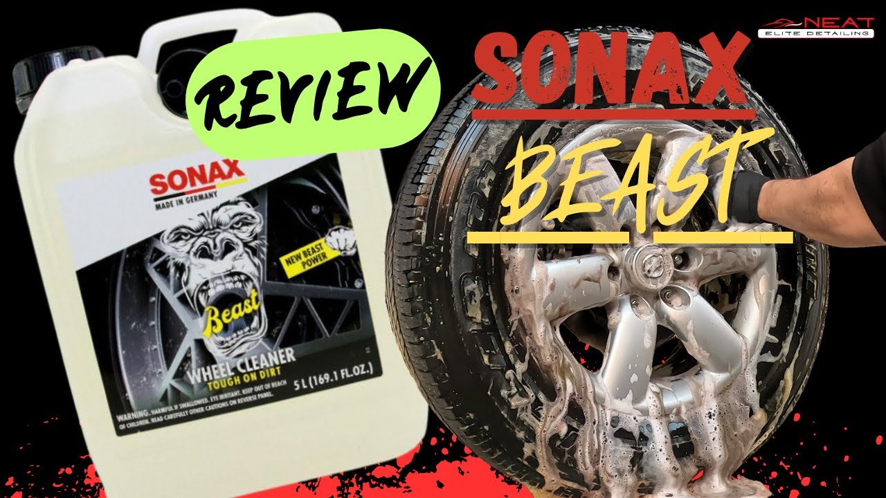 SONAX The BEAST WHEEL Cleaner Review - YouTube