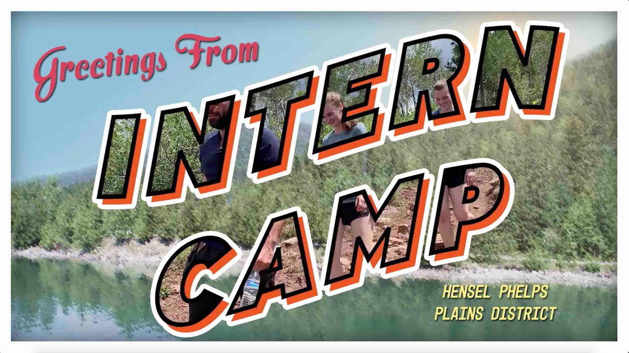 Hensel Phelps Plains Summer Intern Camp Weekend - YouTube