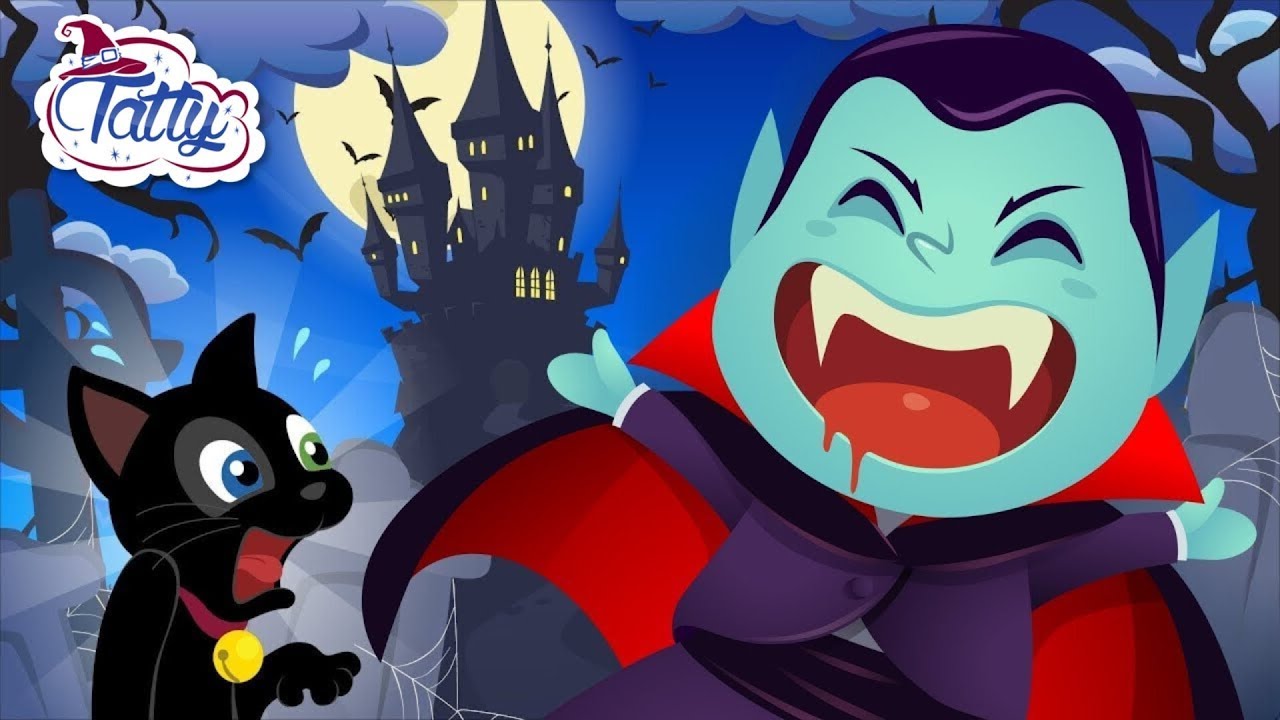 Tatty e Misifu conhecem Drácula 🧛 Uma história assustadora e divertida ...