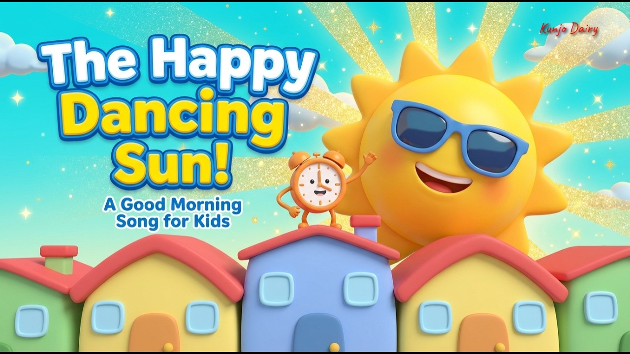 The Happy Dancing Sun! I Morning Song for Kids I Understanding daily ...