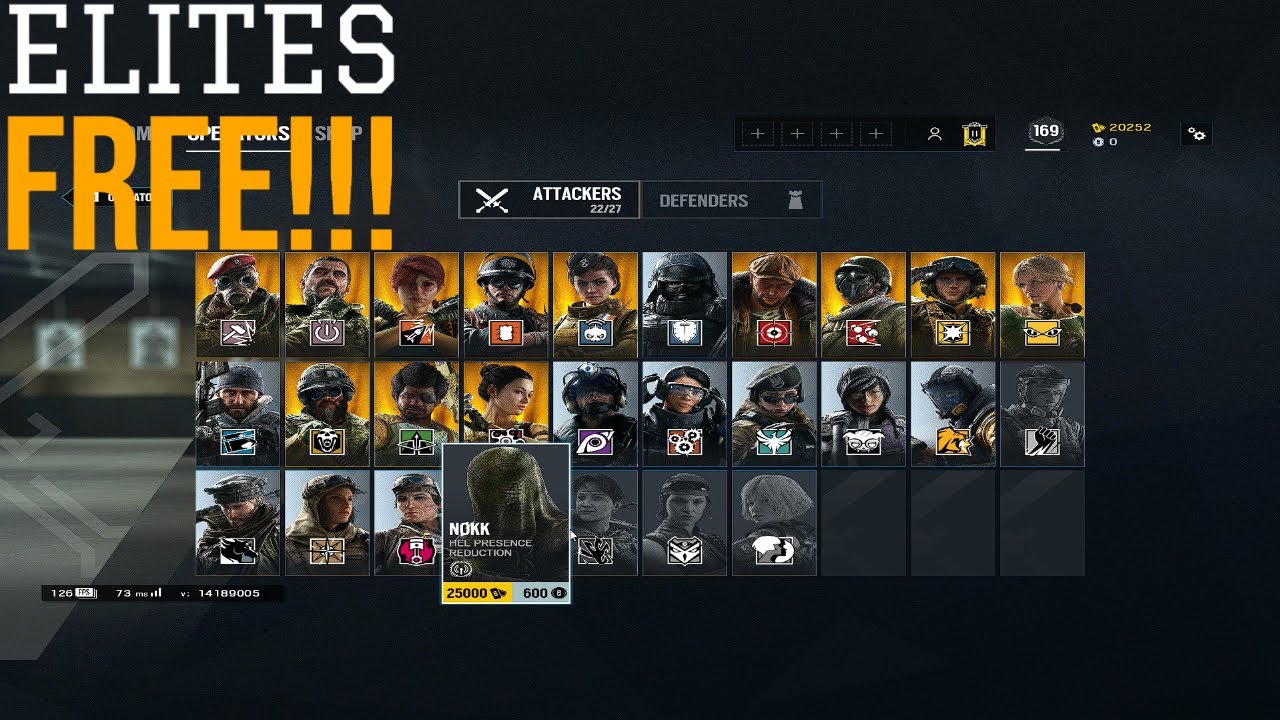 Rainbow Six Siege Get All Elite Skins For FREE!!! - YouTube