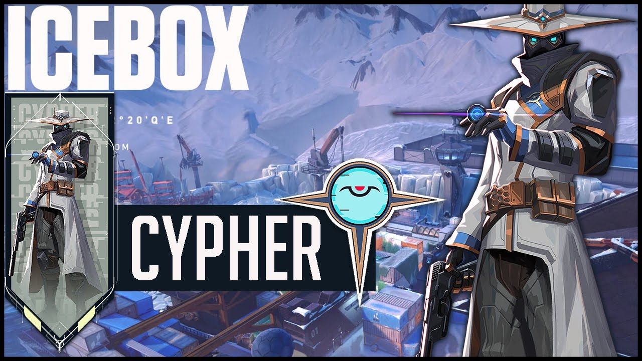 CYPHER ICEBOX ATTACKING SIDE GUIDE - Valorant - YouTube
