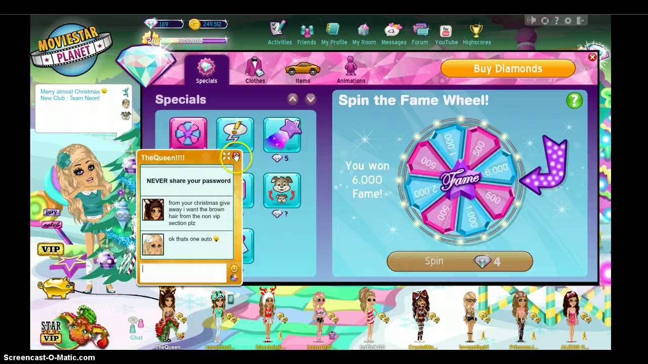 Random talking and Fame booster again ~ MSP - YouTube