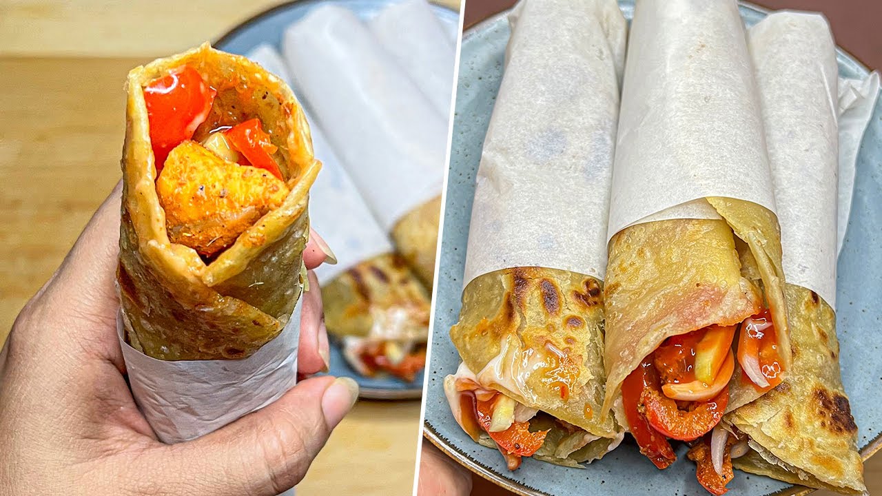 Kolkata Kathi Roll Recipe: Recreate the Street Food Magic! - YouTube