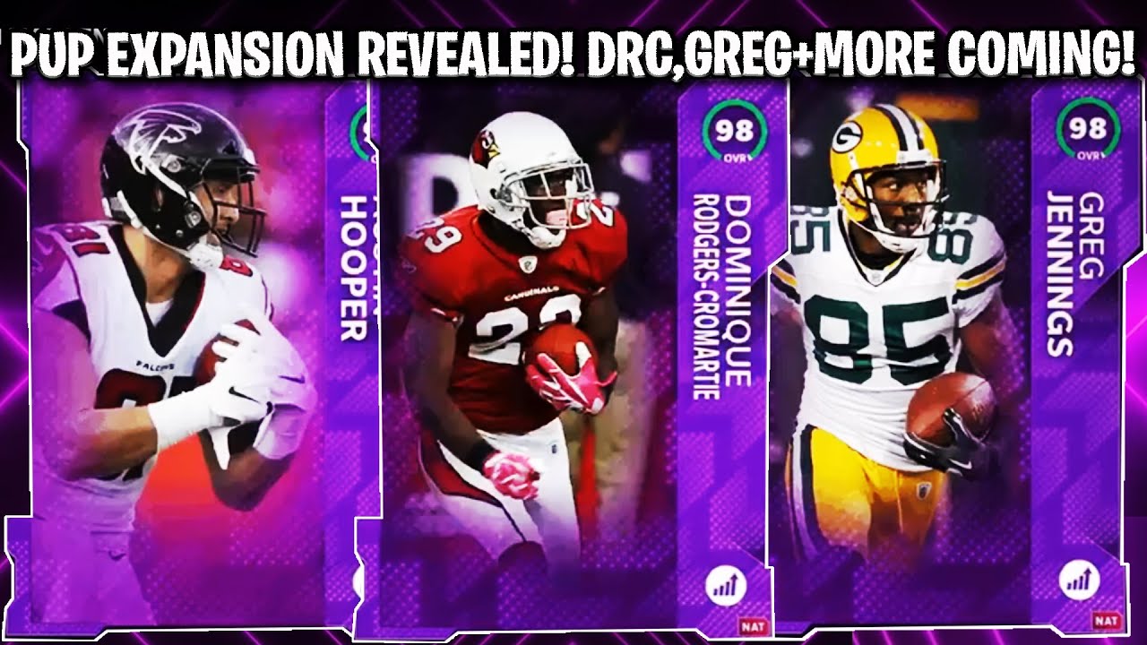 PUP EXPANSION REVEALED! DRC, GREG JENNINGS, AND MORE COMING! | MADDEN ...