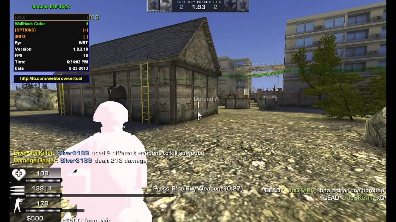 Hack Begone 1.8.3.3 [Wall Hack - Login] 2013 - YouTube