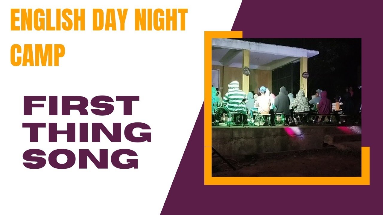First thing / English day Song - YouTube
