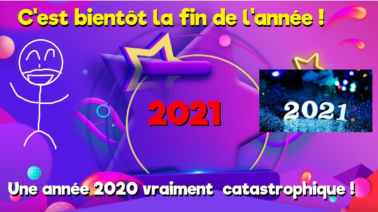 Bientôt la fin de l'année + Annonce stream décompte nouvel an 2021 🎄 ...