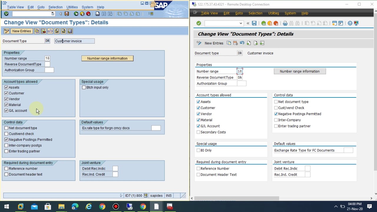 S4HANA Document Type - YouTube