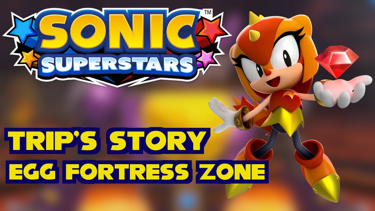 Sonic Superstars (XSX) - Egg Fortress Zone + Final Boss (Trip) #22 ...