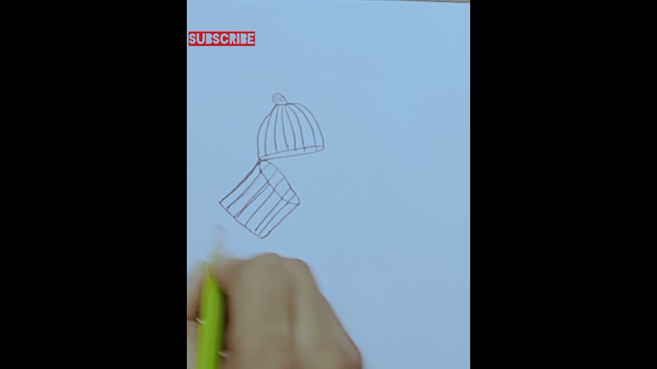 How to draw Cage sketch step by step // Easy pencil drawing - YouTube