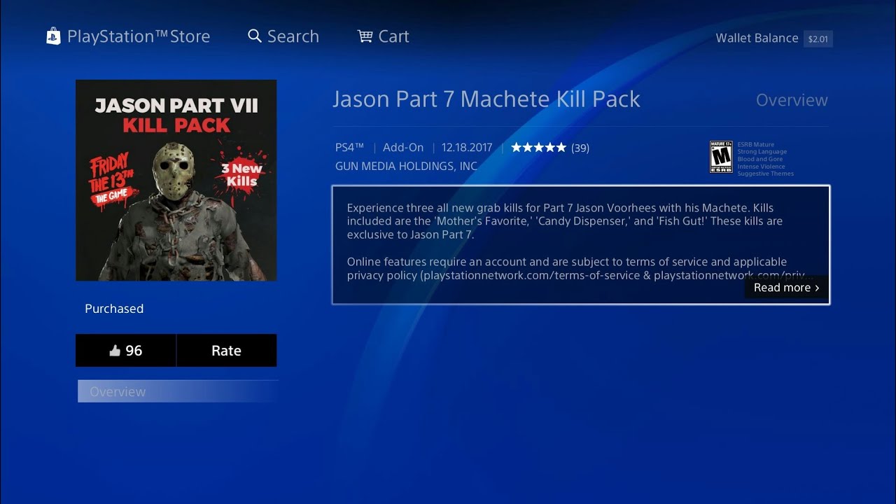 Friday the 13th: The Game. Jason Part 7 kill pack - YouTube