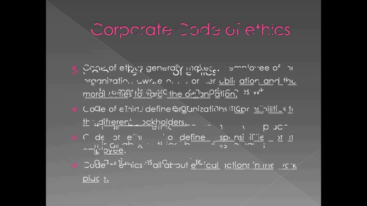 09-Corporate Code Short Concept - YouTube