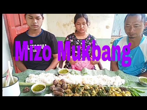 Mizo Mukbang:Mizo Chaw. - YouTube
