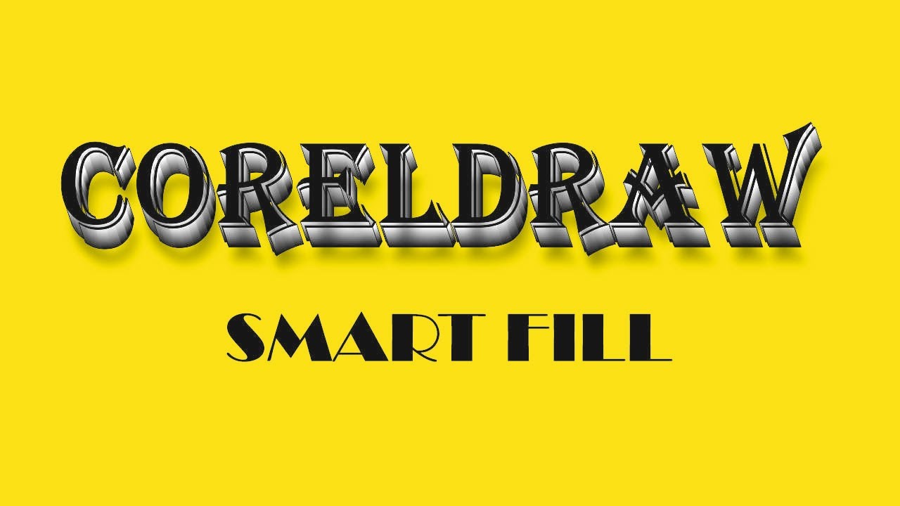 Smart FILL in CorelDraw - How to Easily Fill in Shapes with Just a Few ...