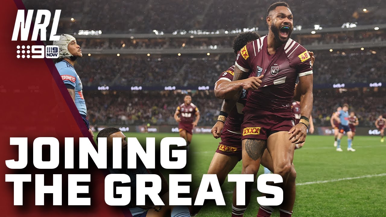 The moment the Hammer etched himself into Origin history | NRL on Nine ...