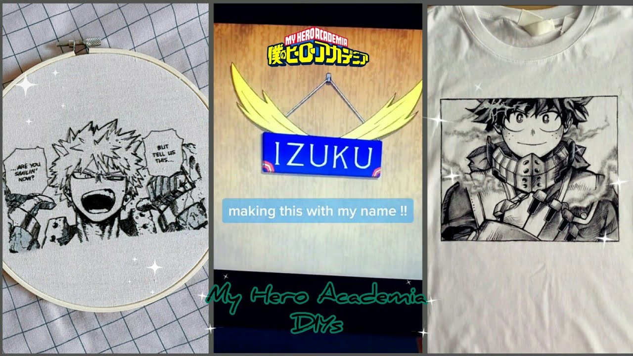 My Hero Academia crafts & DIYs part 3 - YouTube