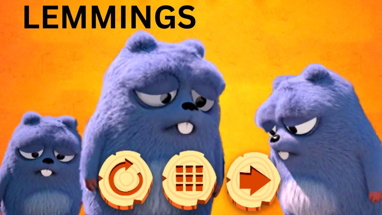 Grizzy VS Lemmings Yummy Run fun moment - Lemmings online Ep-258 - YouTube