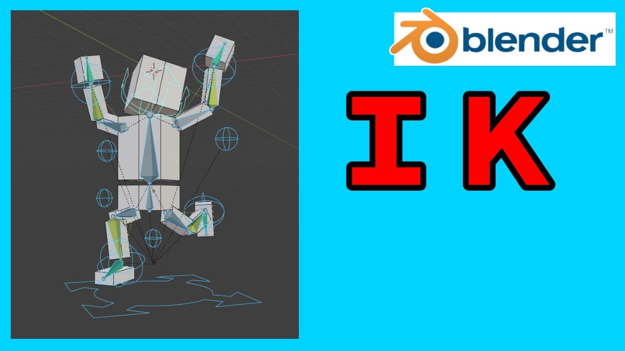 初心者入門・IKアーマチュア解説【blender2.82】 - YouTube