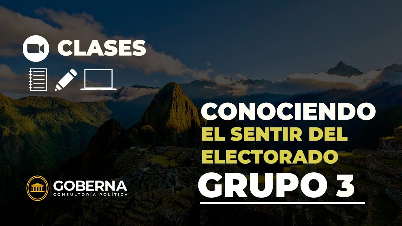 ¿Cómo saber cómo se siente nuestro electorado? 🤔 | Goberna SAC - YouTube