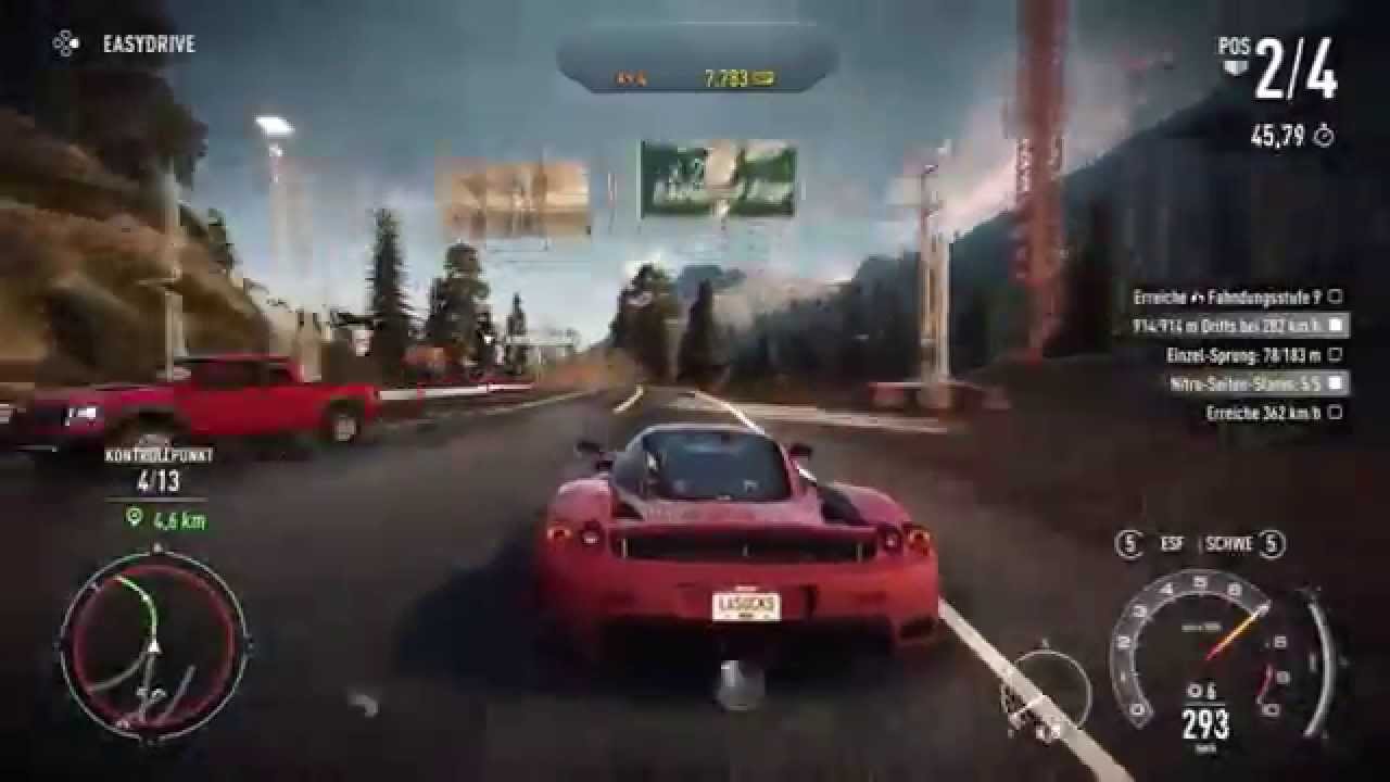 Need for Speed Rivals - Ferrari Enzo Outrun Race PS4 Gameplay HD - YouTube