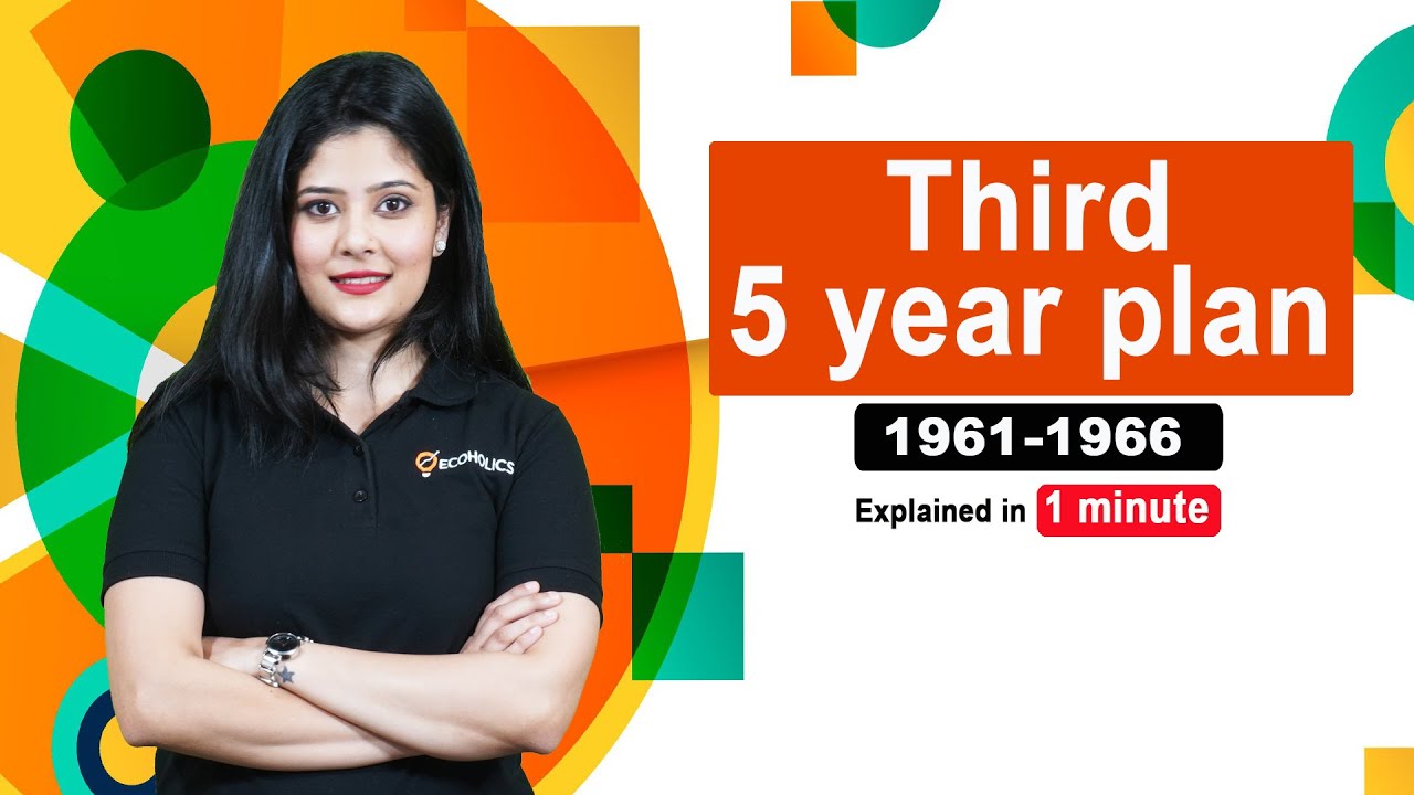 3rd Five Year Plan Explained on Ecoholics | Planning in India | Indian ...