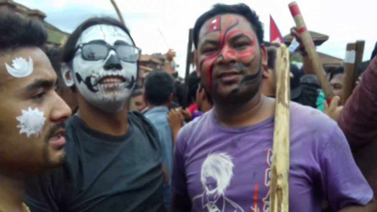 सा पारु : Gaijatra 2073 (Taha Macha Gana Te - Ravi Bhomi | New Newari ...