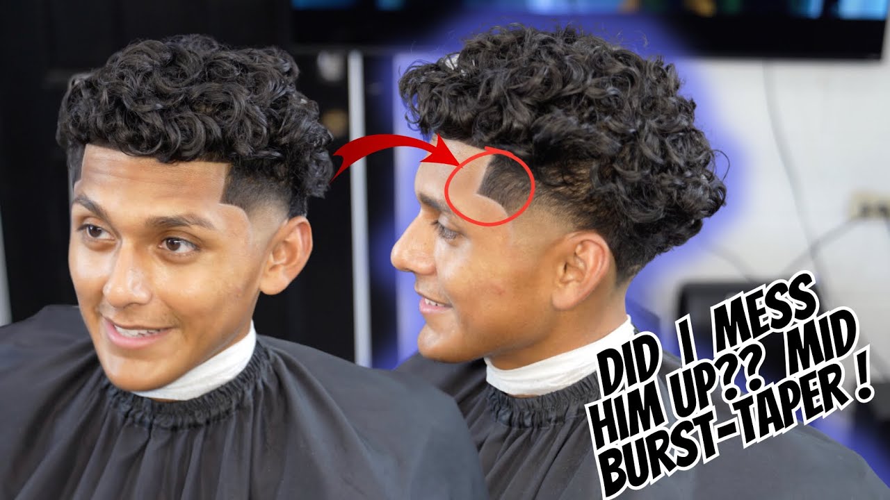 Did I mess him up????🤯 "MID BURST TAPER TUTORIAL" - YouTube