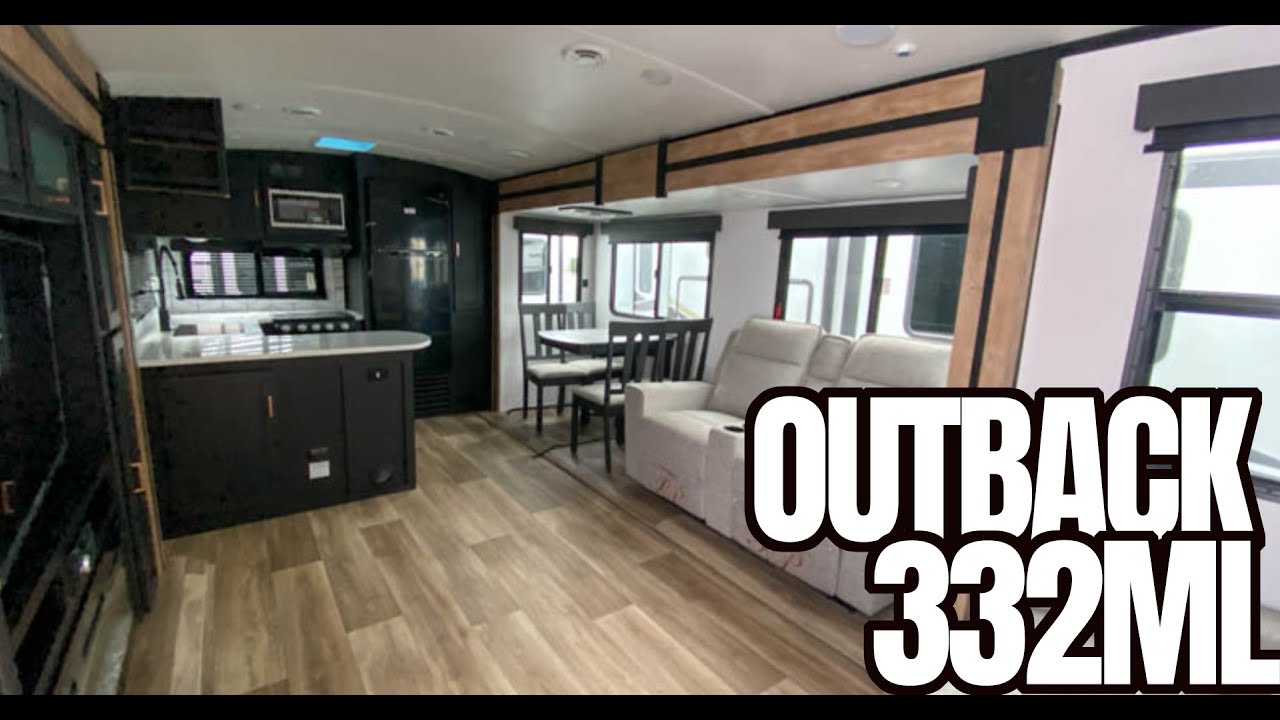 2022 OUTBACK 332ML MID LIVING SPACIOUS TRAVEL TRAILER - YouTube