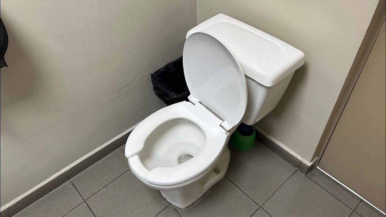 245. 2002 American Standard Hydra Toilet at My School. - YouTube