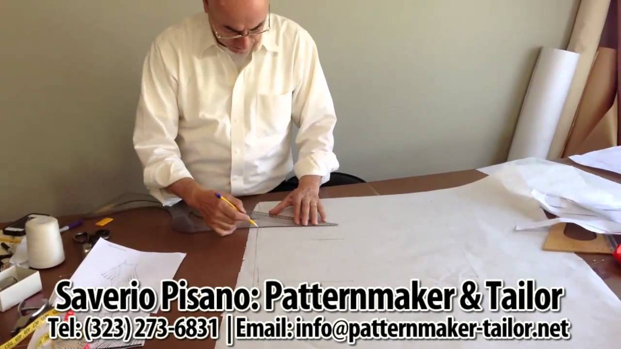 Los Angeles Patternmaker shows how to make a dress | 323 273-6831 - YouTube