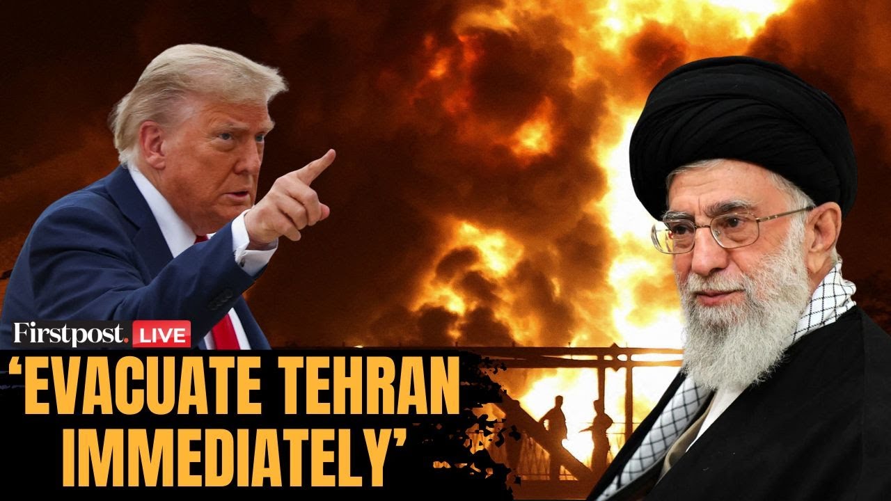 Iran Israel War LIVE: Trump Asks Iranians to Evacuate Tehran,Israel ...