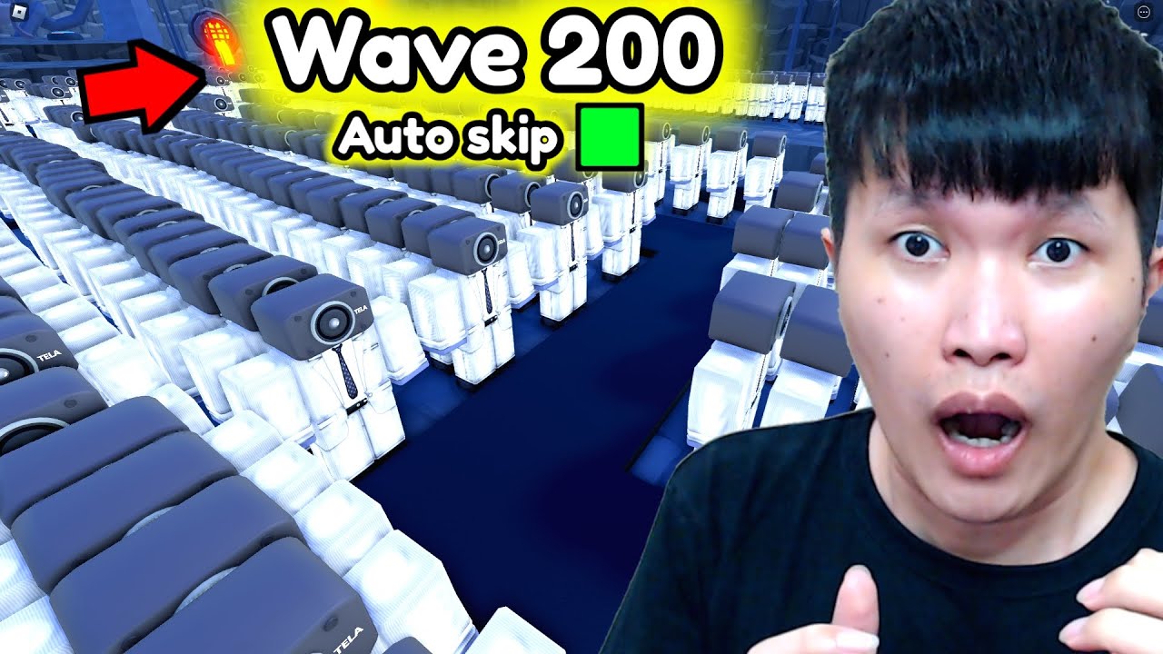 1,000 BASIC SPEAKERMAN vs ENDLESS MODE DI TOILET TOWER DEFENSE ROBLOX ...