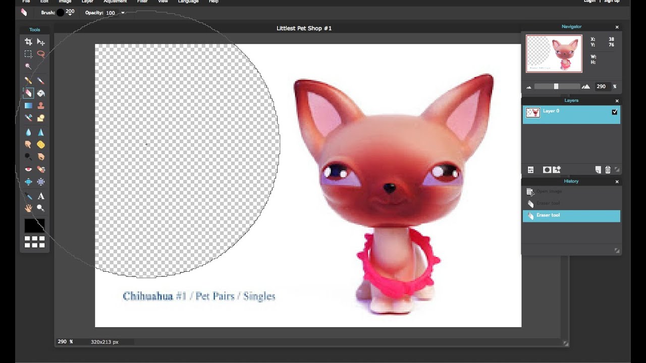 How To make an LPS Transparent Image - YouTube