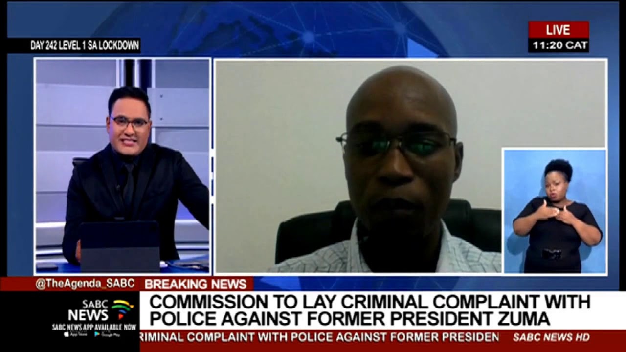 State Capture Inquiry | Zondo Commission to lay a criminal complaint ...