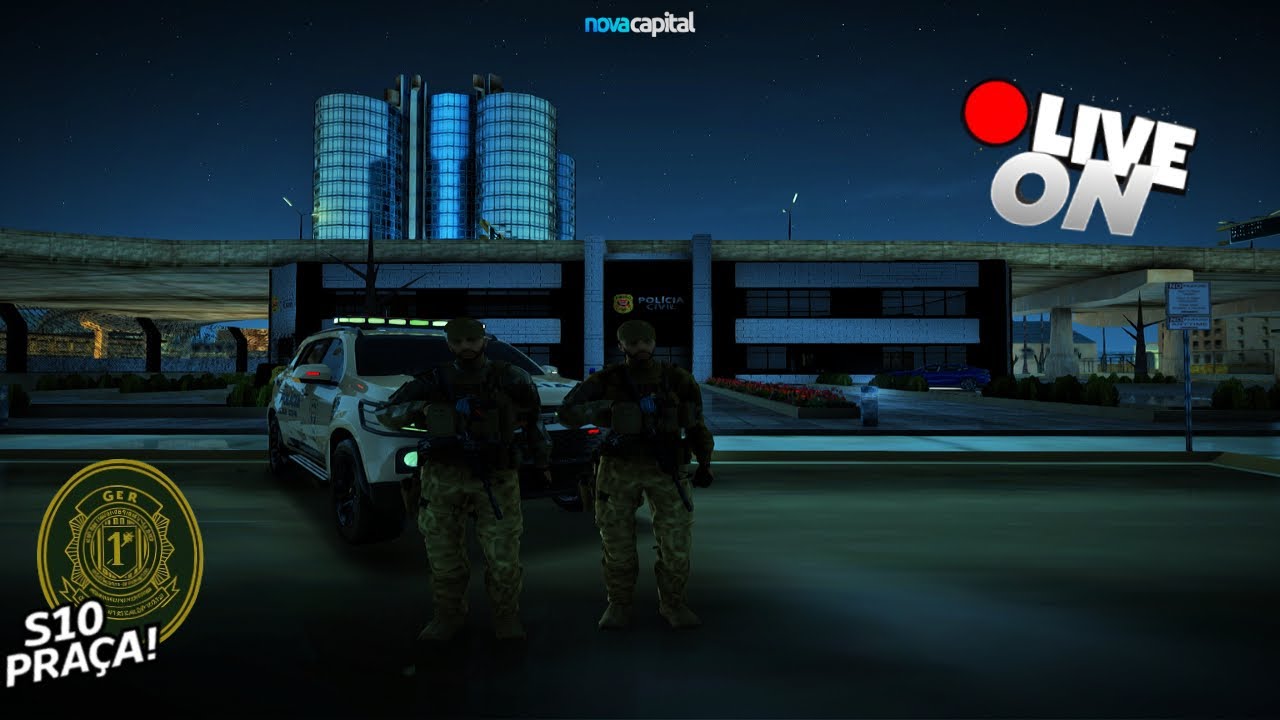 [18+ NOVA CAPITAL RP] 🚨 GER nas ruas de SP! LIVE ON- MTA - S10 PRAÇA ...