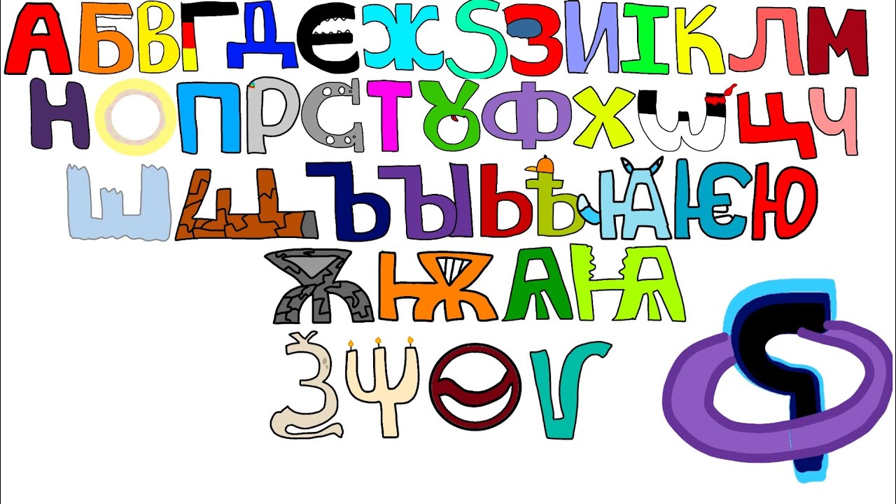 Early Cyrillic Alphabet Song/Pronunciation (My version) - YouTube