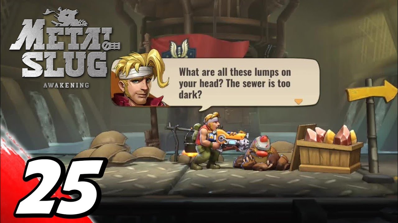 #25 METAL SLUG AWAKENING: Hidden Space, Enemy's Trail, Allen Boss - YouTube