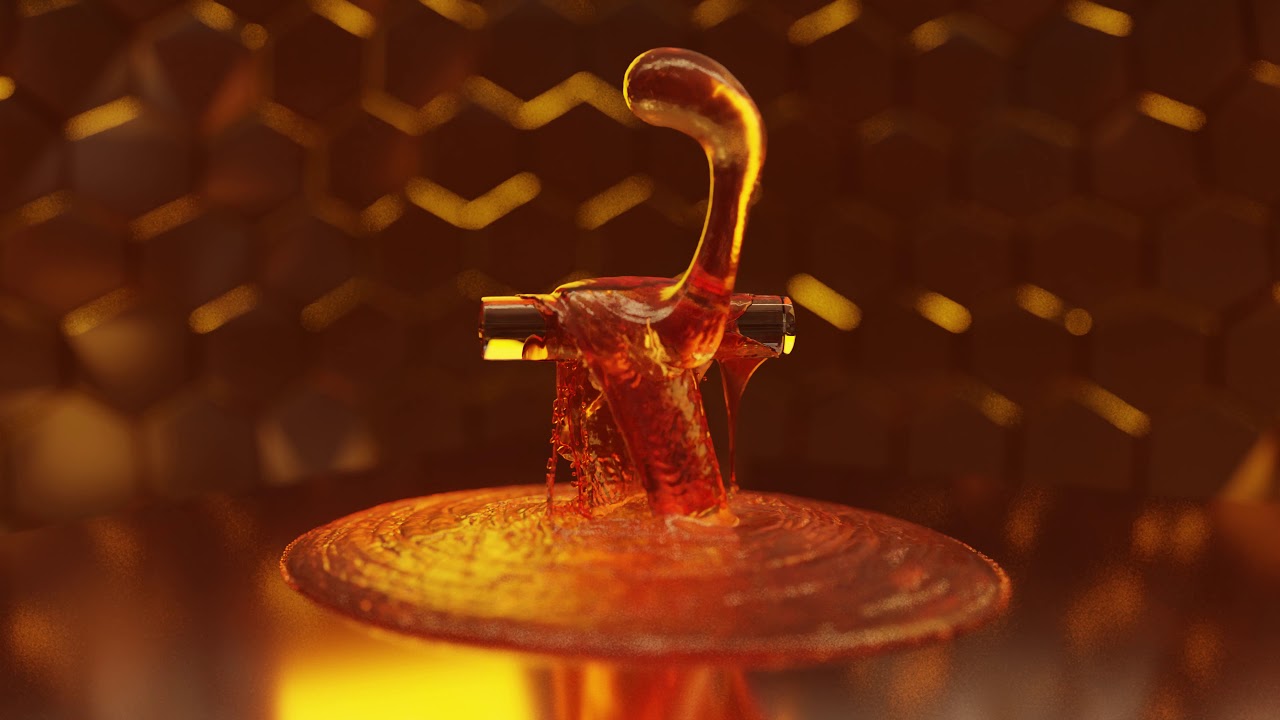 Tried to make Honey. But, looks like Motor Oil... - YouTube