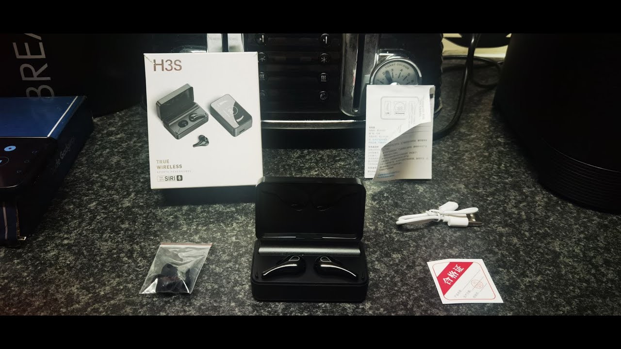 ALIEXPRESS CHINA H3S TRUE WIRELESS HEADPHONES 🎧 GREAT BATTERY 🔋 GREAT ...