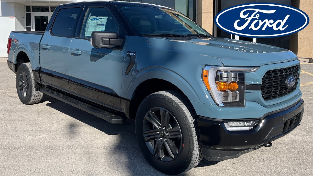 2023 Ford F-150 XLT 302A 5.0L V8 Heritage Edition in Area 51 Blue w ...